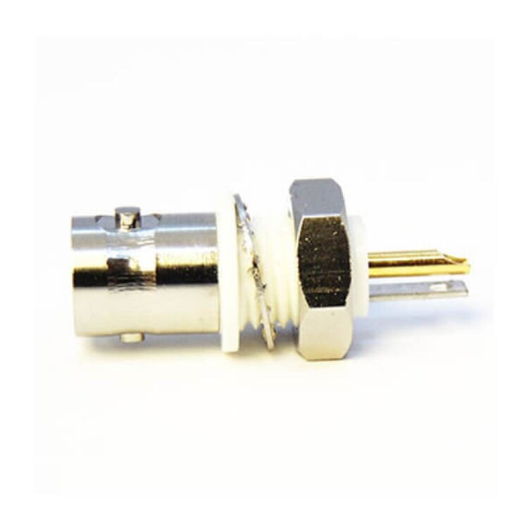 BNC white insulator wire connector | Taiwantrade