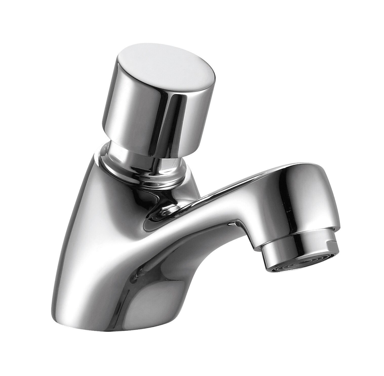 Metering Lavatory Faucet in Polished Chrome | Taiwantrade