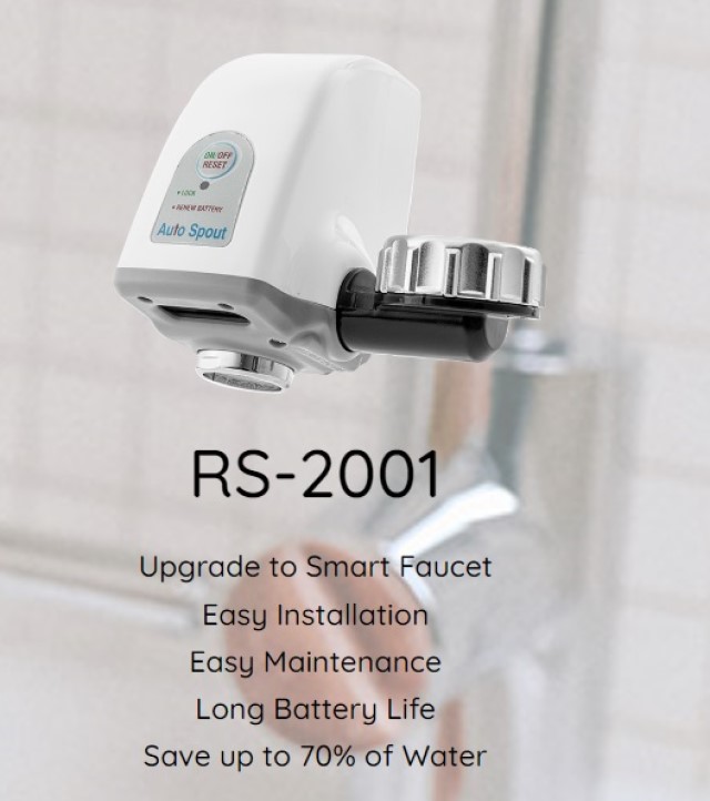 Sensor Faucet Adapter RS-2001 W for Bathroom, Kitchen, Home | Taiwantrade