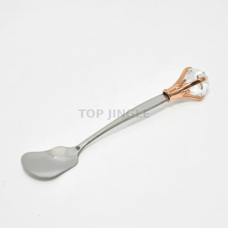 DIAMOND SHAPE PUDDING SPOON | Taiwantrade