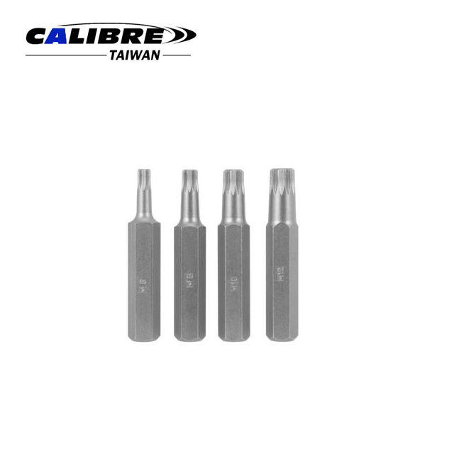 CALIBRE 4pc 12 Point Metric Bit Set | Taiwantrade