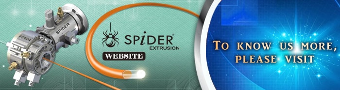 two core wire cable extrusion crosshead | SPIDER INDUSTRIAL CO., LTD.