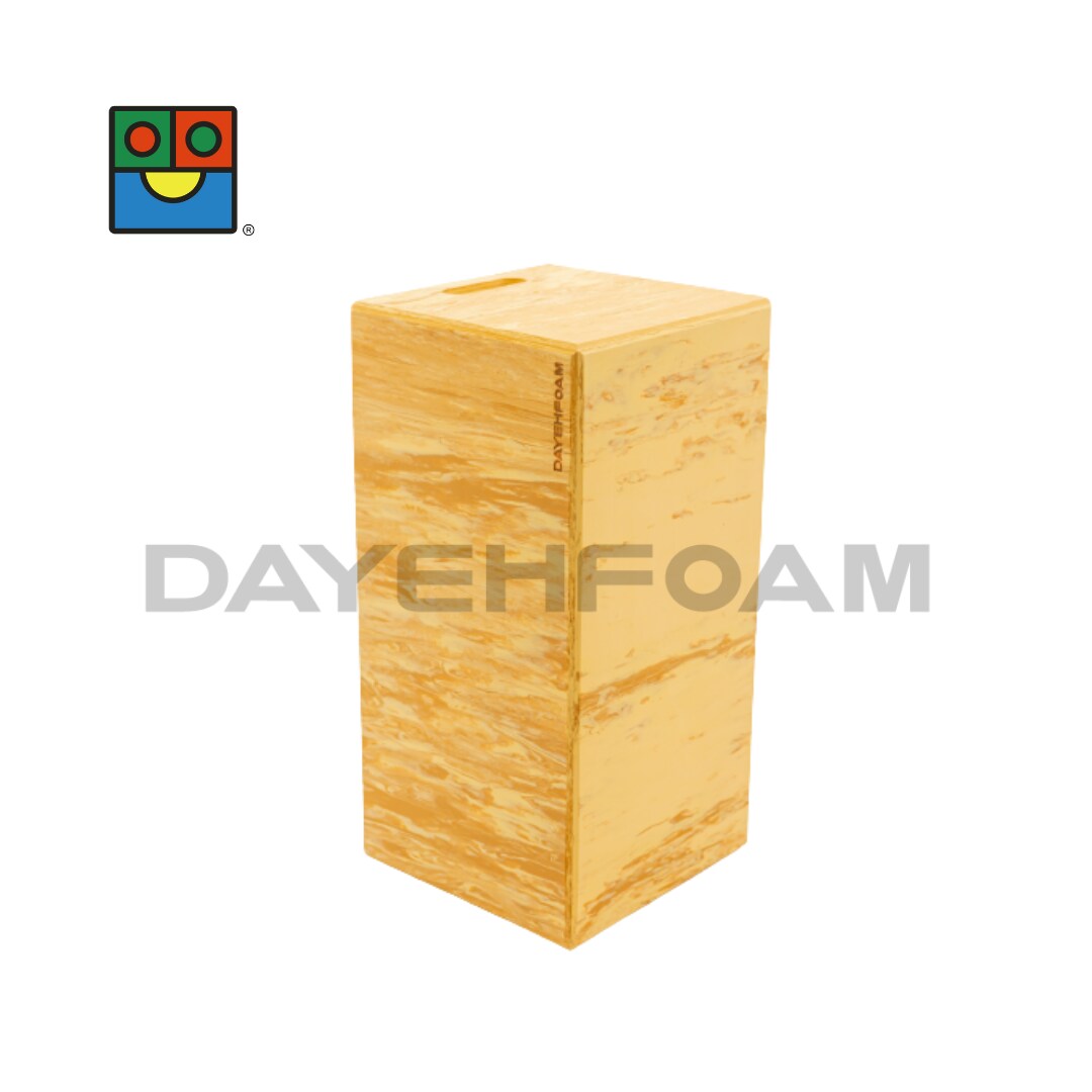 EVA Foam Wood-like Stool Cube, 48 x 24 x 24cm | Taiwantrade.com