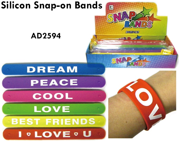 SILICON SNAP-ON BANDS | Taiwantrade