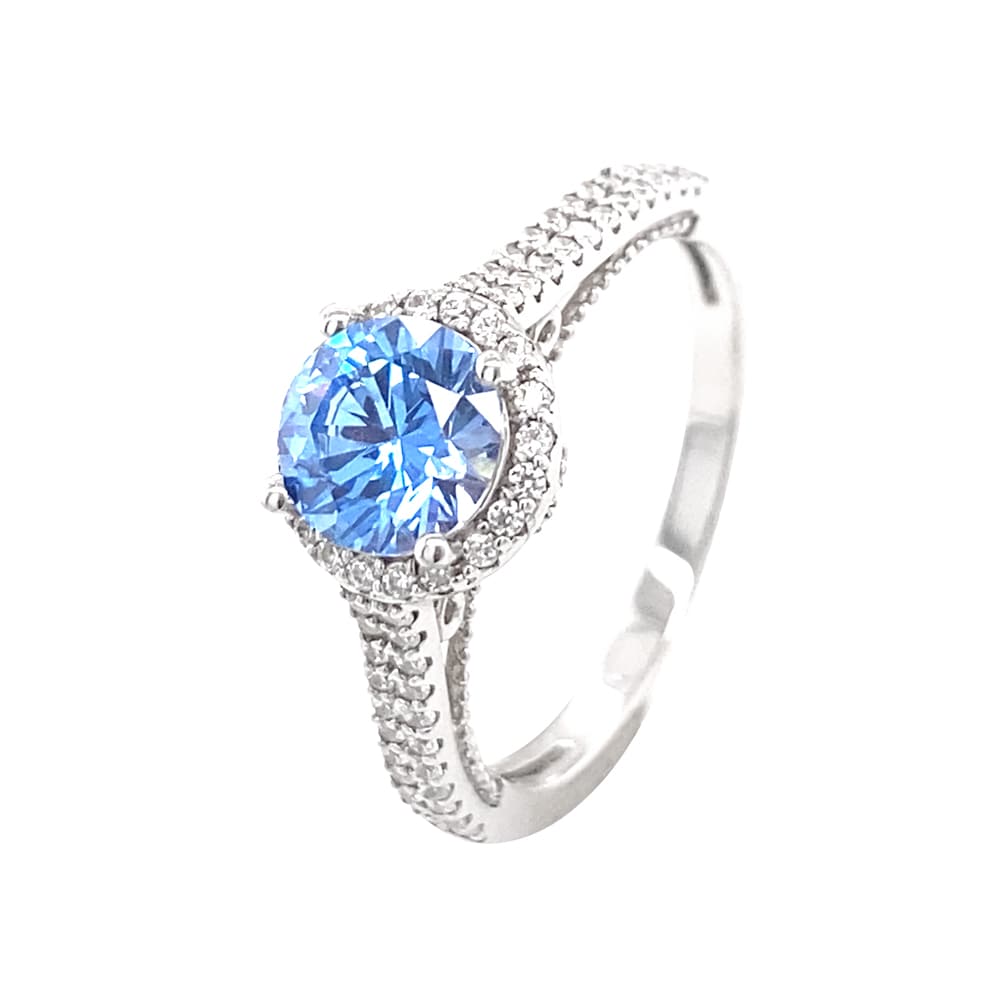 LAVINA silver ring - BMR88158 | Taiwantrade