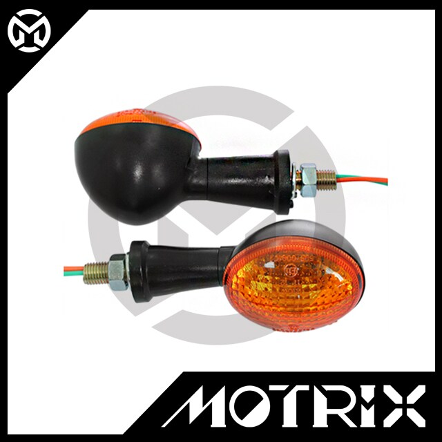 Universal indicators amber lens/black base with E-mark | Taiwantrade