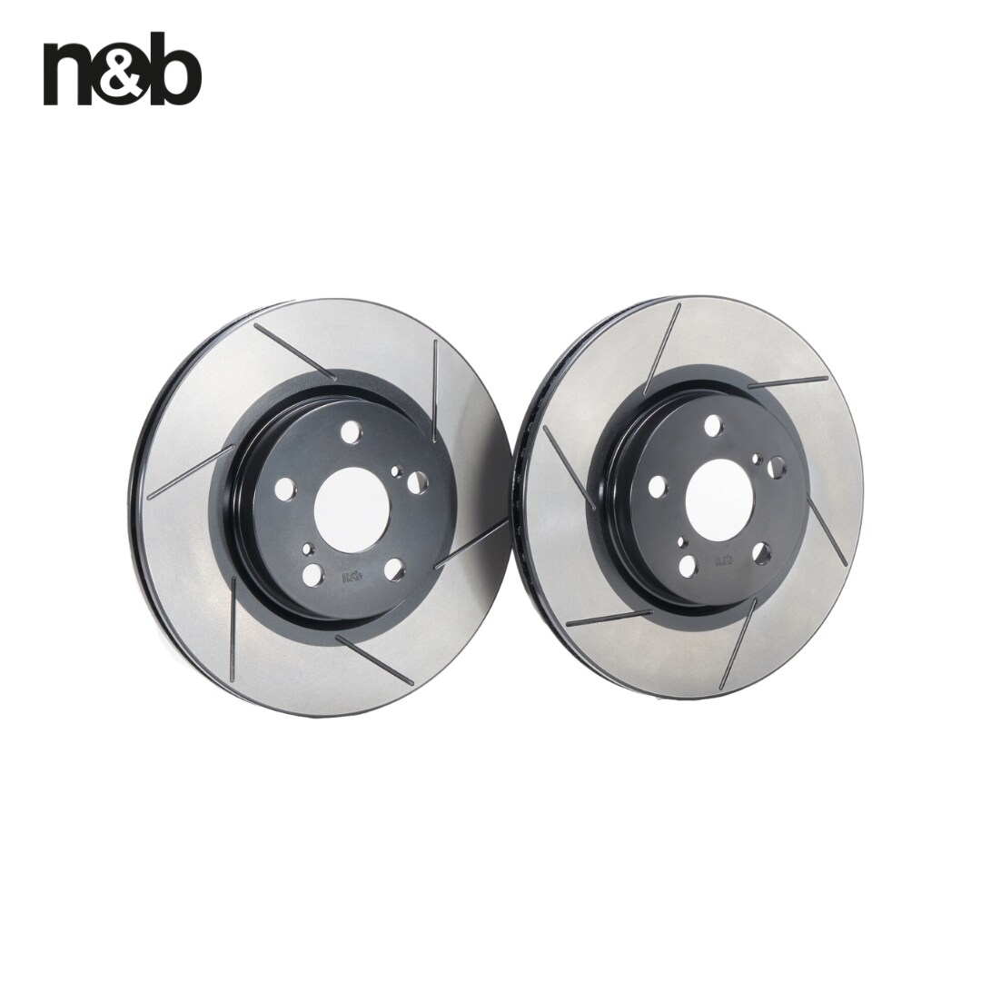 Coated Slotted Brake Discs / Brake Rotors | Taiwantrade.com