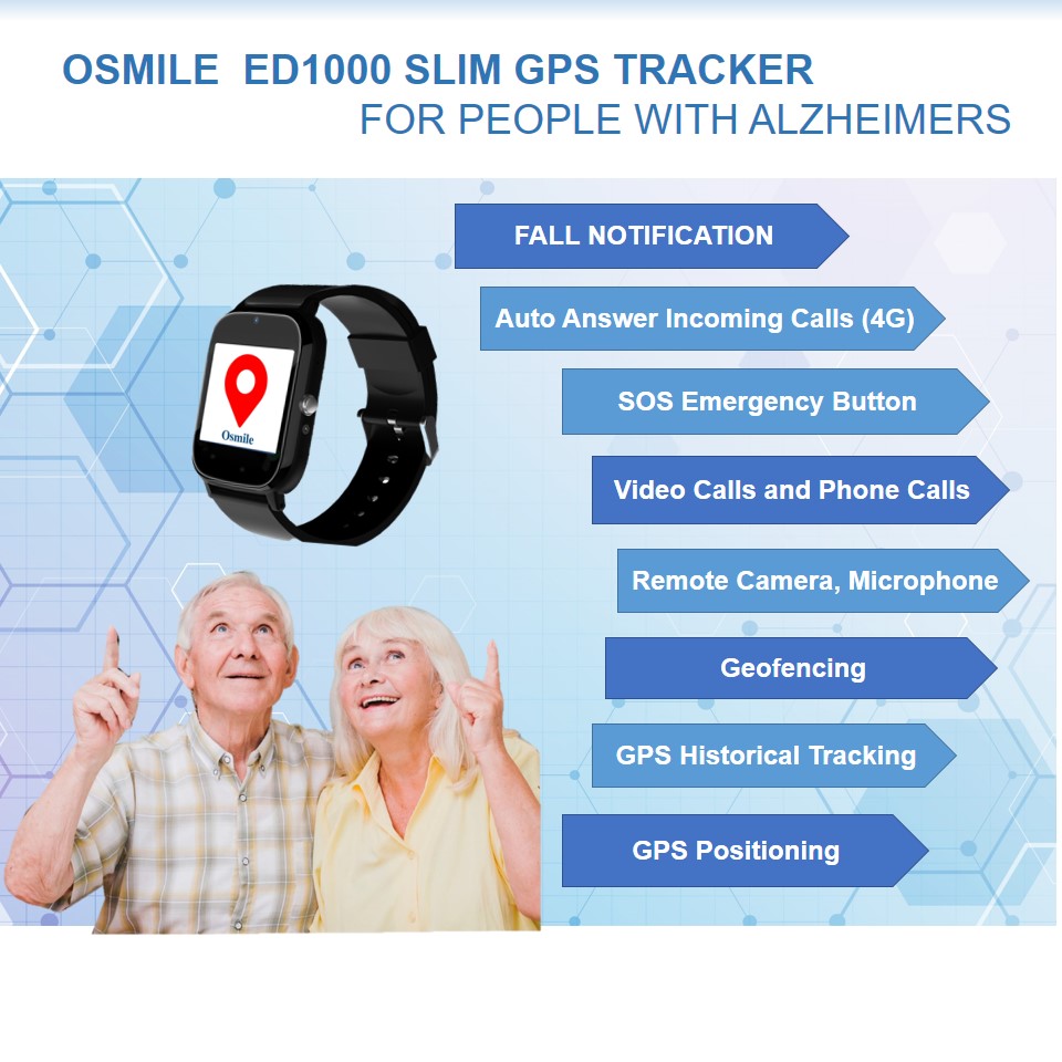 Osmile ED1000 Slim GPS Watch for Dementia, Autism, or other Disabilities (LC) | Taiwantrade