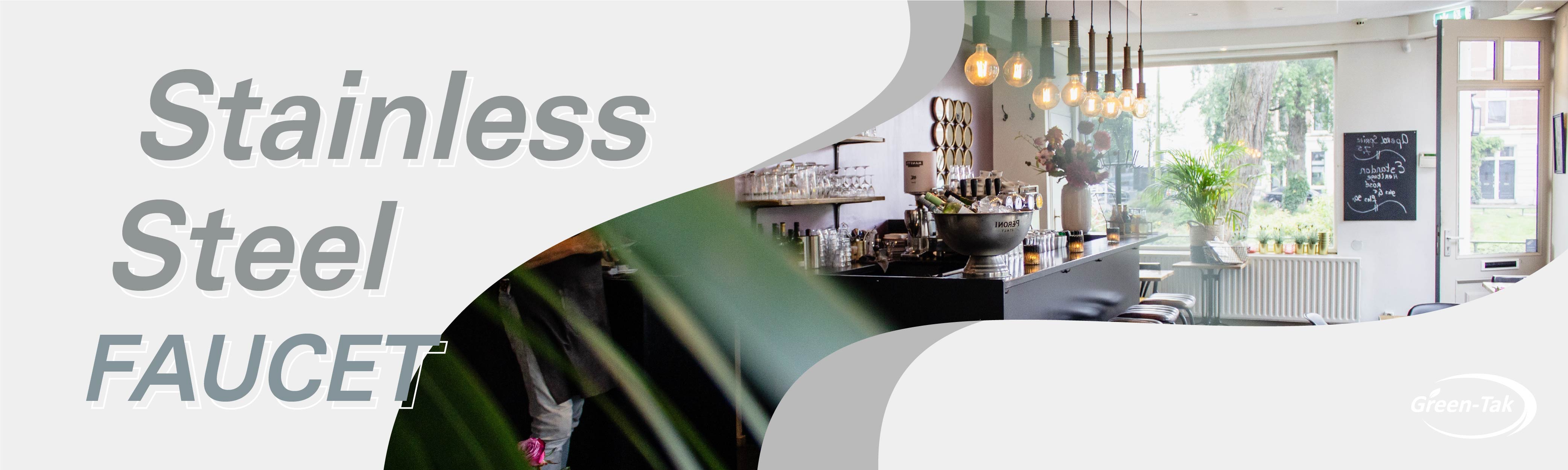 304 Stainless Steel 3 in 1 Kitchen Mixer Tap