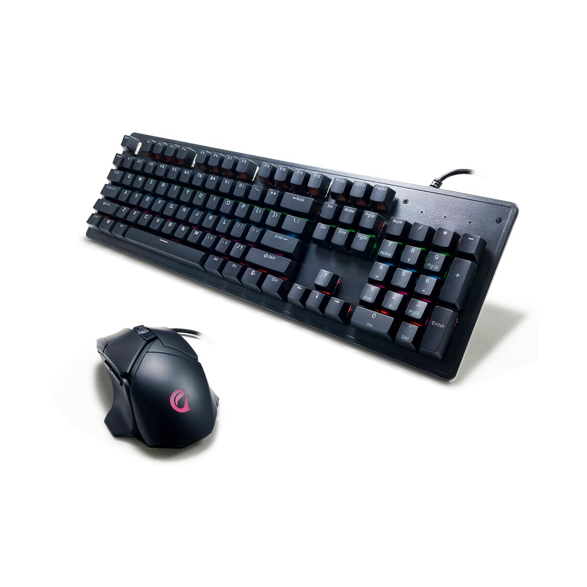 RGB Backlit Mechanical Gaming Keyboard & Mouse Combo Kit | Taiwantrade
