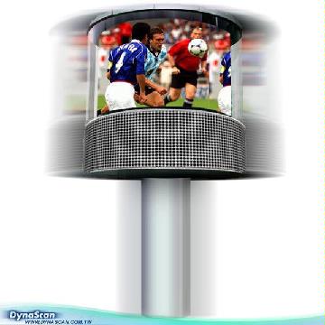 360 Degree LED Video Display | Taiwantrade