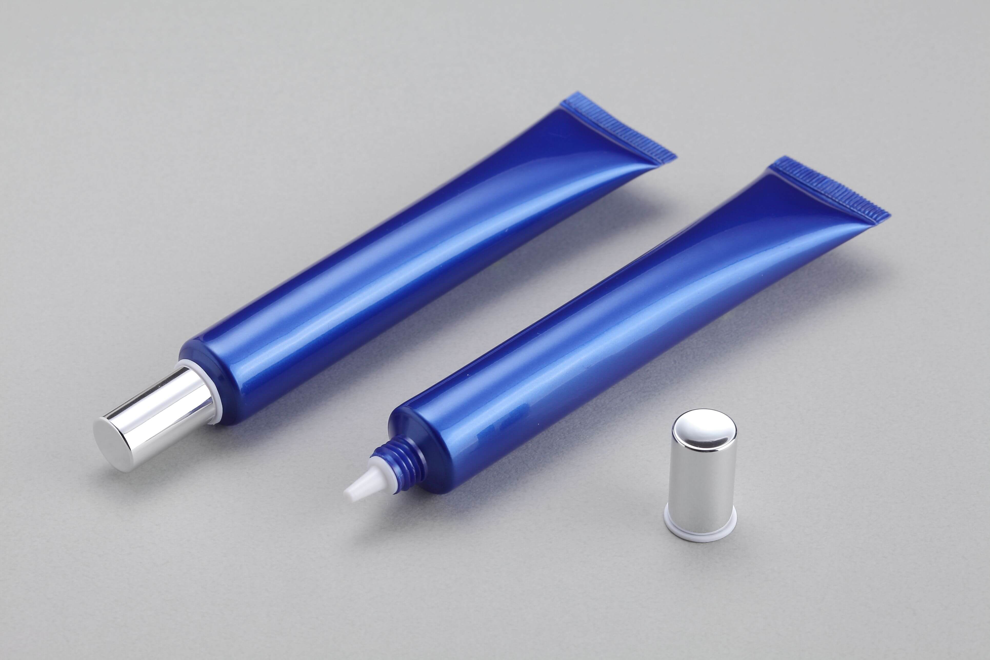 Multiple capacity cosmetic tube for moisturizer, serum with aluminum ...
