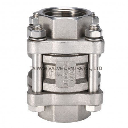 316 SS Made Spring Loaded Disc Check Valves (3-PCS) | Taiwantrade