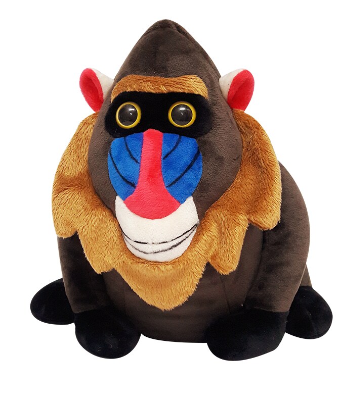 STUFF TOYS, SOFT FABRIC IN MANDRILL DESIGN | Taiwantrade