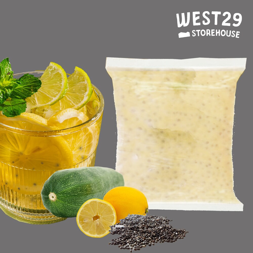 60g OEM Packing Frozen Fruit Pulp Syrup Sachet Fruit Puree coffee ...