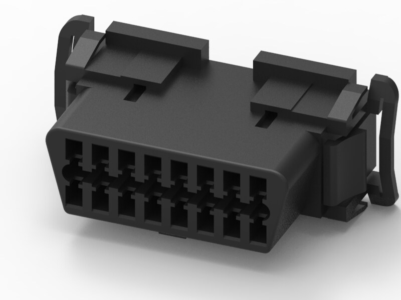 OBD2 (F) 16PIN Panel Mount Type Housing | Taiwantrade