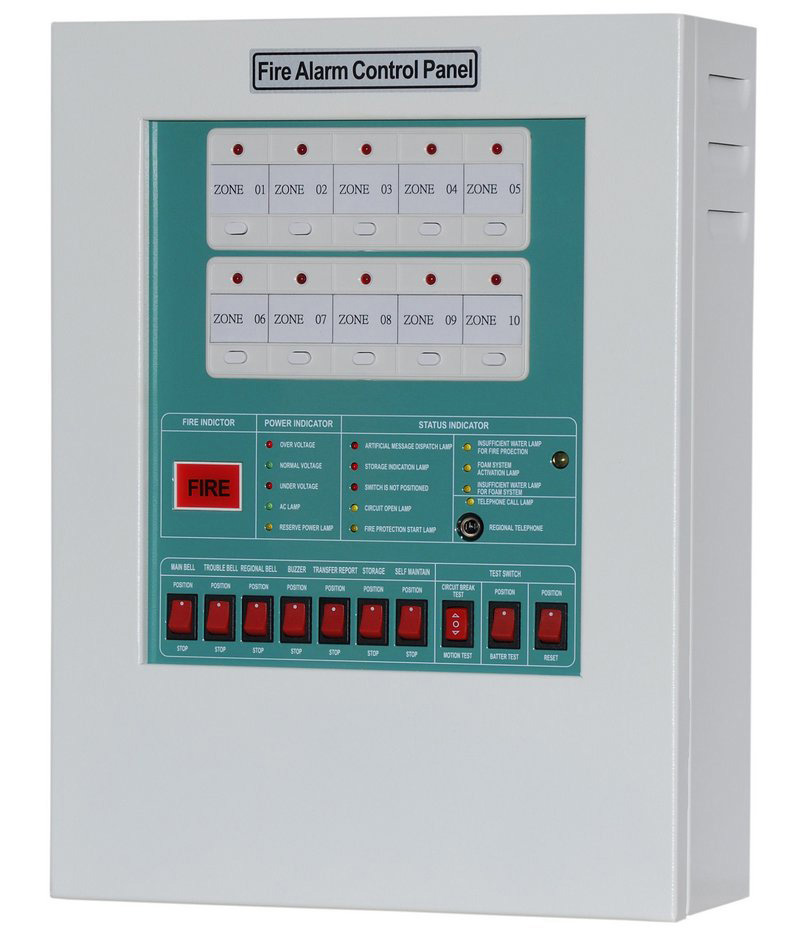 YF-1 15 Zone Conventional Fire Alarm Control Panel | Taiwantrade