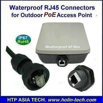Outdoor Waterproof Box and Enclosure , built in RJ45 / USB / HDMI Connector