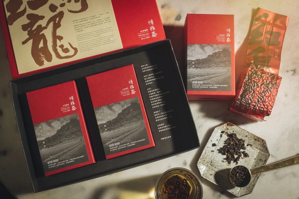 Fruity Red Oolong Gift Box 150g*2pcs (Tea Leaves) | Taiwantrade