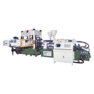 Two Color Rotary Type Rain Boots Automatic Injection Moulding Machine ...