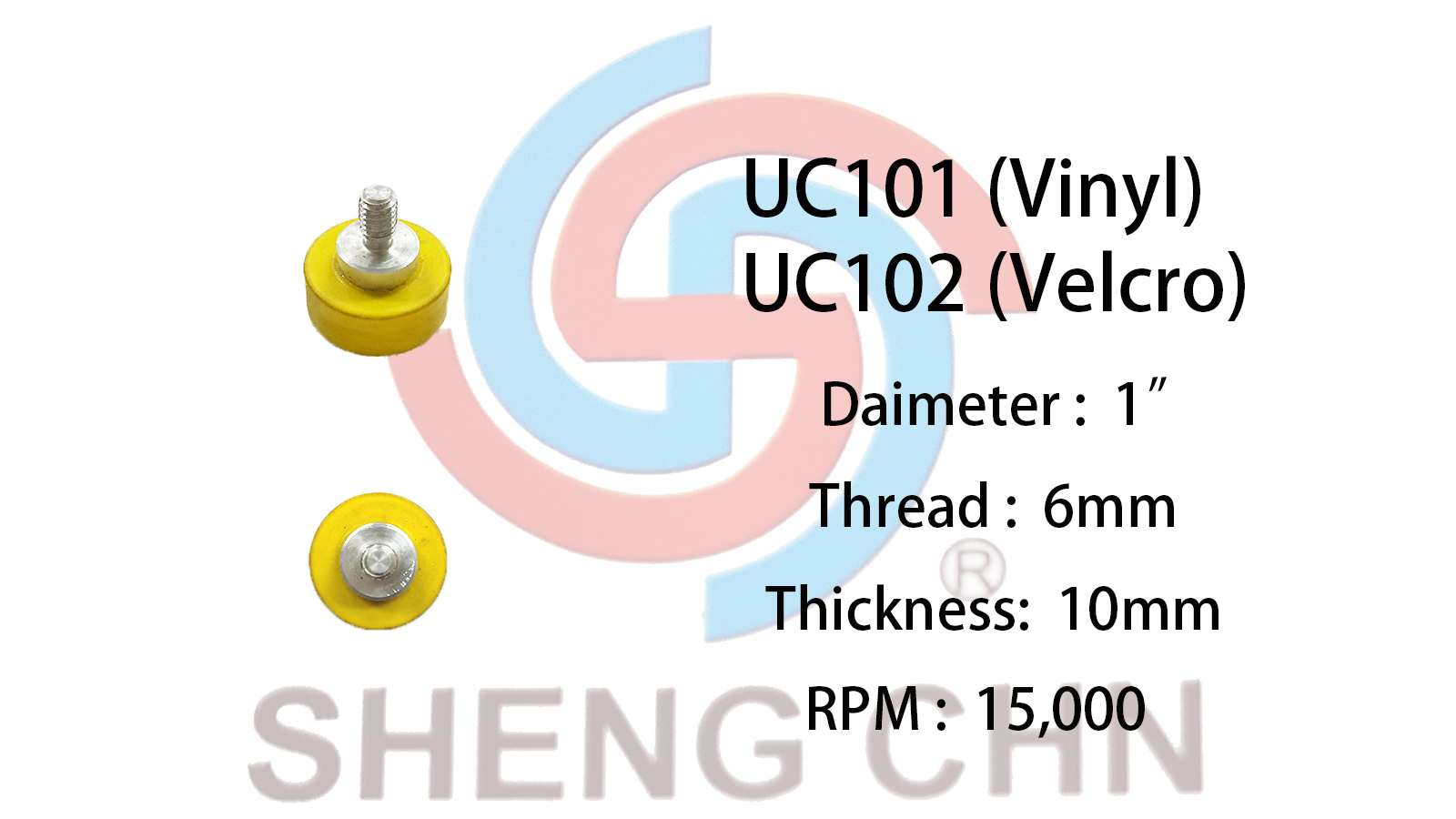 SANDING PAD, UC101 & UC102 | Taiwantrade