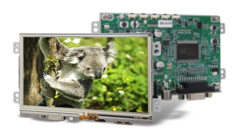 4.3" TFT LCD Module w/TP | Taiwantrade.com