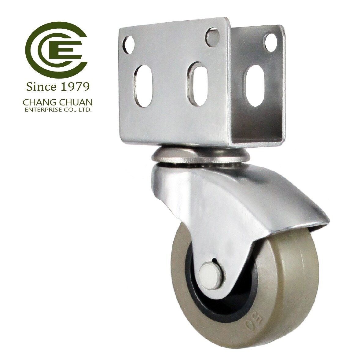 2 Inch Caster Wheel PVC Tente U Shape Types Plate | Taiwantrade