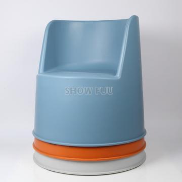 B-14201 Plastic Stackable Round Chair | SHOW FUU PLASTICS CO., LTD.