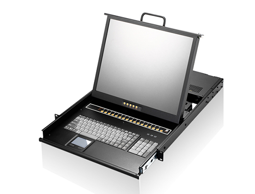 Rackmount LCD Keyboard Drawer 1U Dual Rail 17 Inch/19 Inch | Taiwantrade