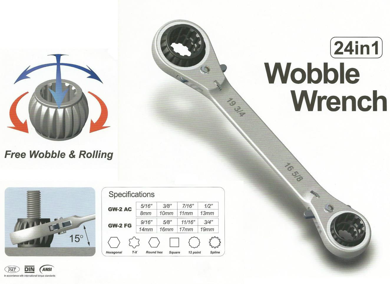 24 in 1 Wobble Wrench | Taiwantrade