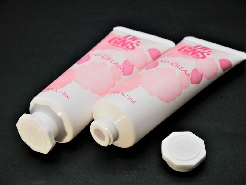 Wholesale Empty Cosmetic Plastic Tube Packaging with Octagonal Screw ...