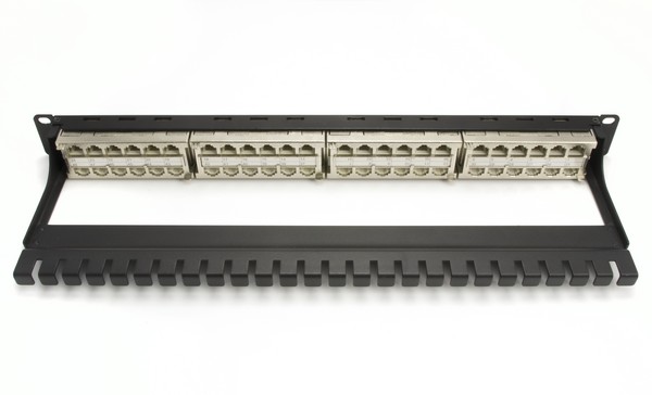 Patch Panel 1U 48-Port STP Feed-Through Panel | Taiwantrade
