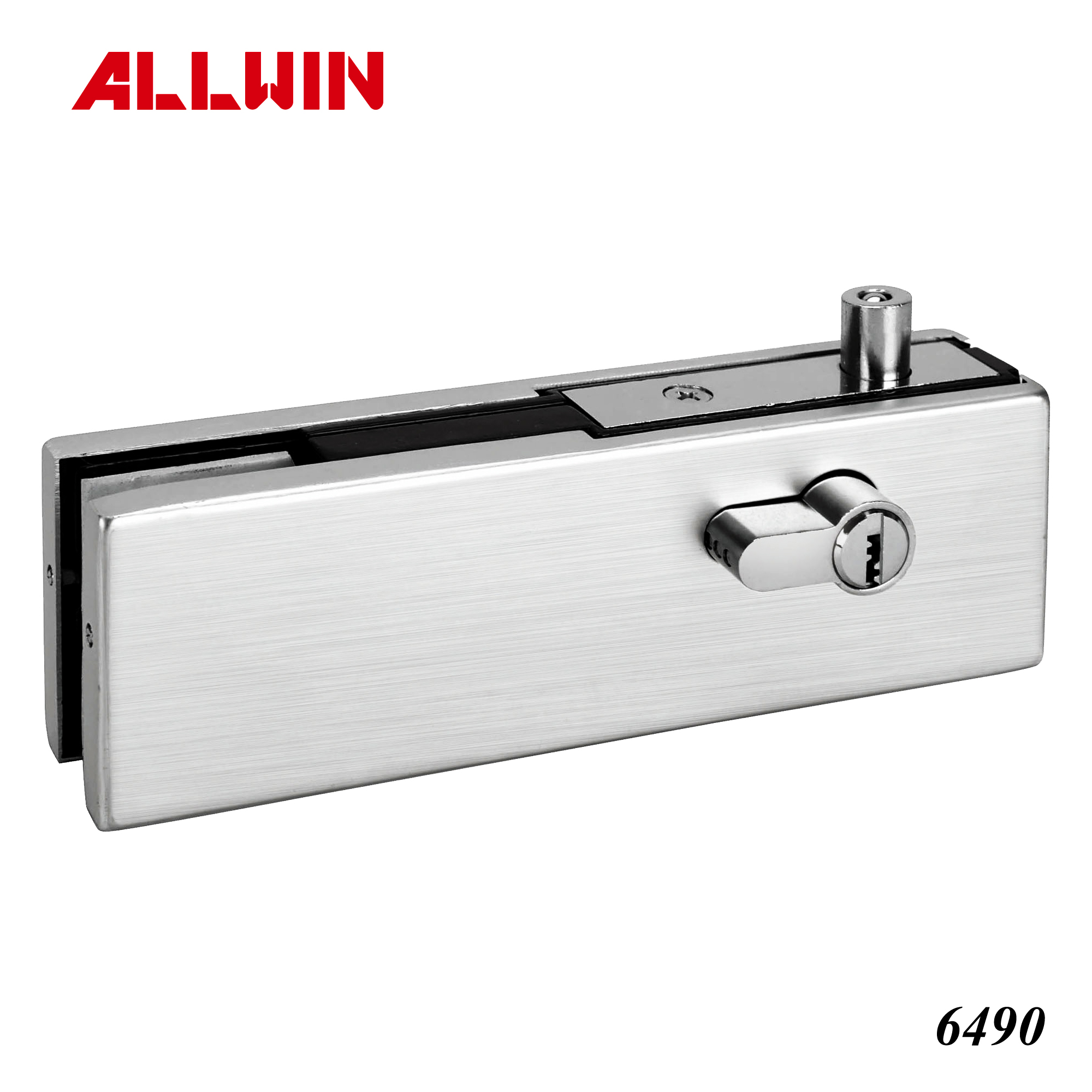 Stainless Steel Glass Patch Fitting Lock Bottom Pivot Lock | Taiwantrade