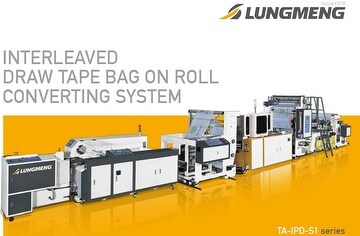 INTERLEAVED DRAW TAPE BAG ON ROLL CONVERTING SYSTEM | Taiwantrade