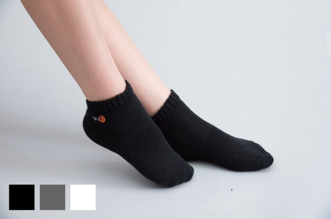 Bamboo charcoal mildew-proof ankle cushion socks | Taiwantrade