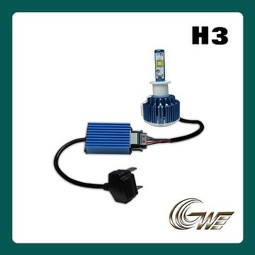 20W H3 6000K LED Headlight Bulb | Taiwantrade.com