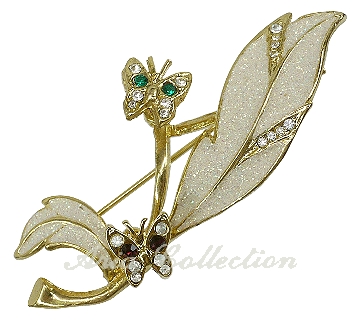 Butterfly moving spring brooch | Taiwantrade