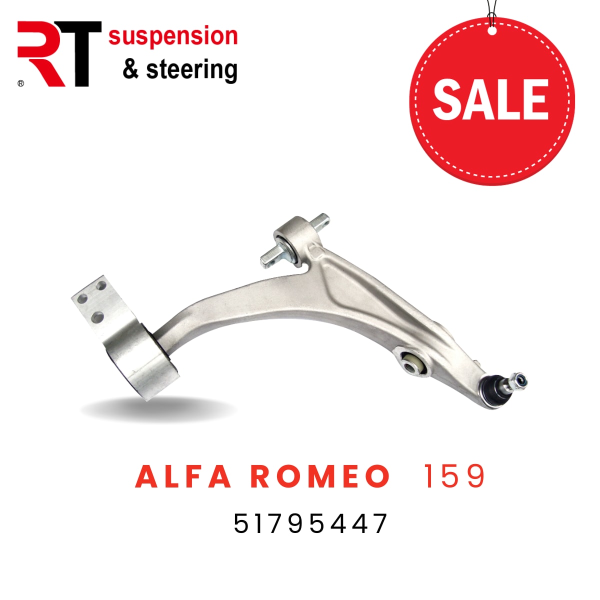 OE Factory Parts for Alfa Romeo 159 Automotive Front Lower Control Arms ...