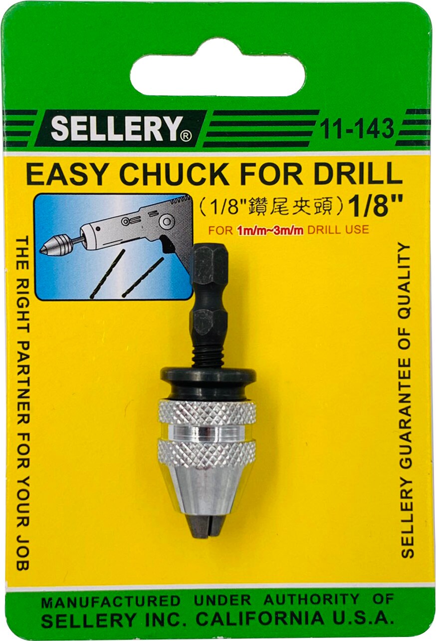 EASY CHUCK FOR DRILL/ DRILL CHUCK 1/8" | Taiwantrade.com