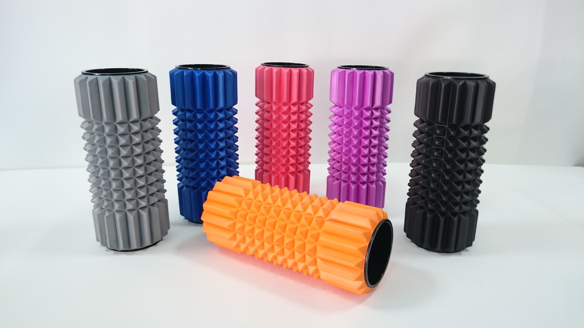33cm Hollow Core Massage Foam Roller - Taper Shape | Taiwantrade.com