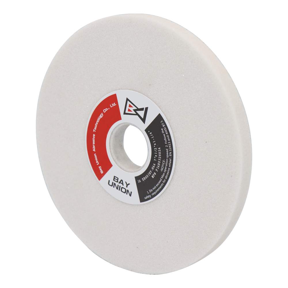 Surface Grinding Wheel (D)7”x(H)1-1/4”x(T)1/2”: 38A 60H Made In Taiwan ...