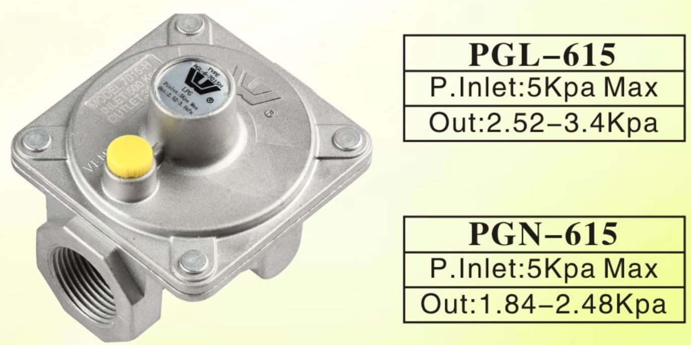 Commercial Gas Valve PGL-615 | Taiwantrade