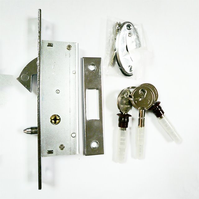 Hook deadbolt lock with 3 cross keys | Taiwantrade
