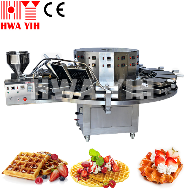 HY-910L Large Automatic Continuous Waffle Biscuit Machine | Taiwantrade.com HY-910L Large Automatic Continuous Waffle Biscuit Machine | Taiwantrade.com