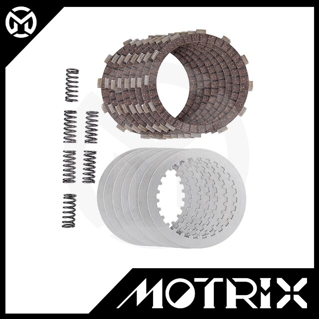 Motorcycle Clutch Friction Plate Set With Spring For HONDA CR250 90-93 ...