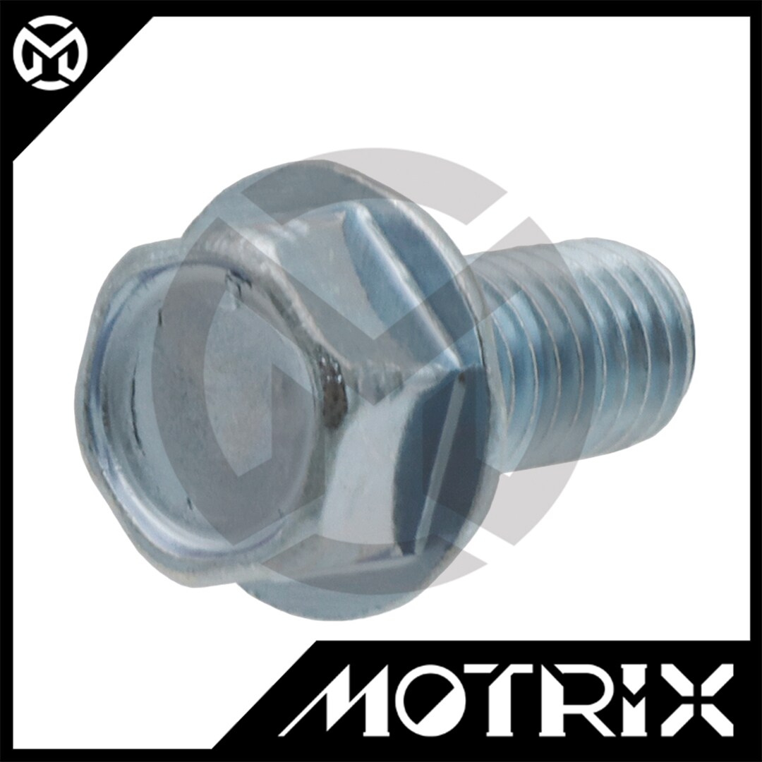 Flange bolt-standard head (full thread) High tensile 8.8, M8X16 AF12 P1 ...
