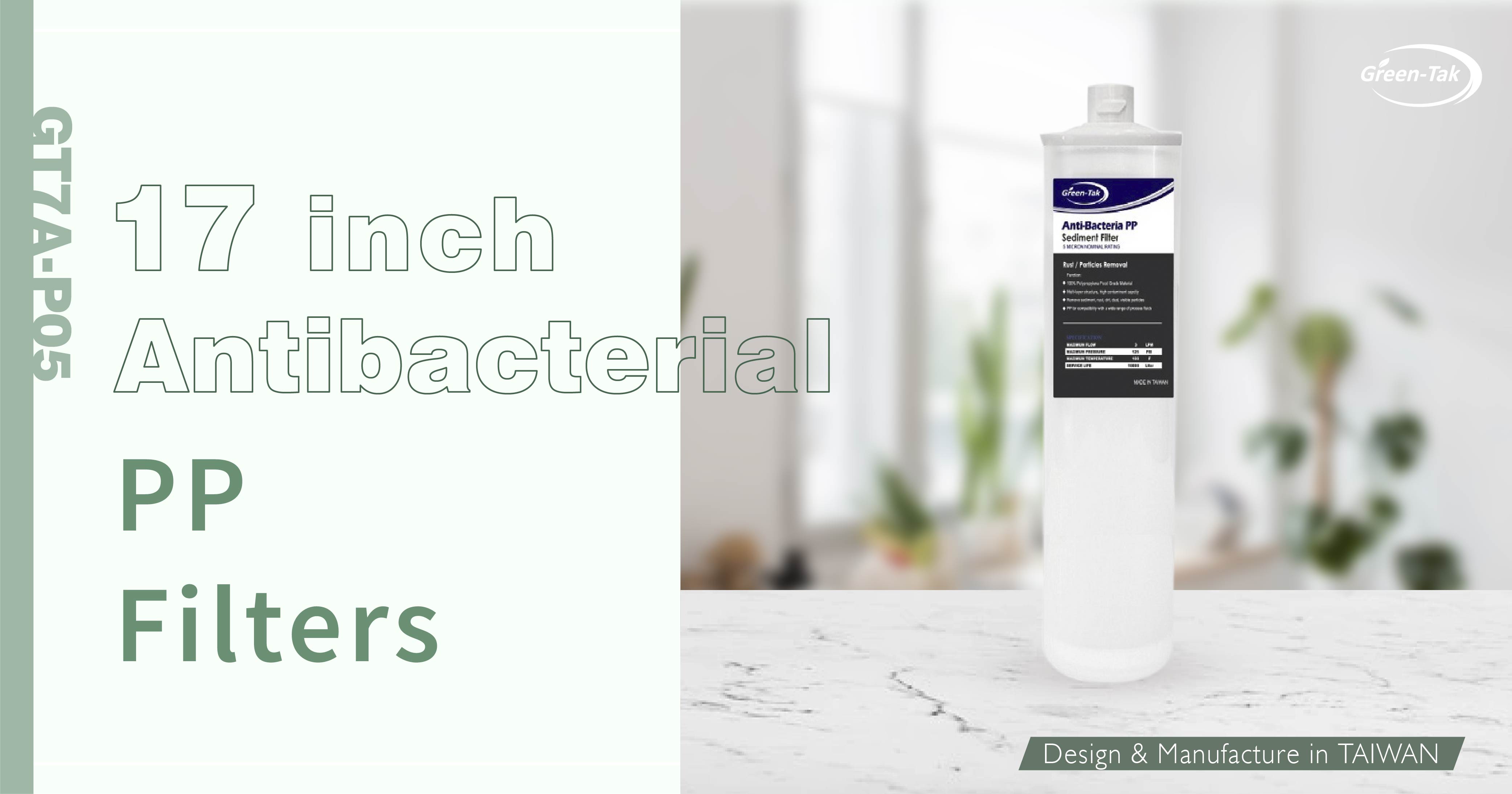 17 inch Anti-Bacterial PP Filters | TIA ENTERPRISE CO., LTD.