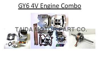 GY6, 4V, engine combo | TAIDA MOTOR PART CO.
