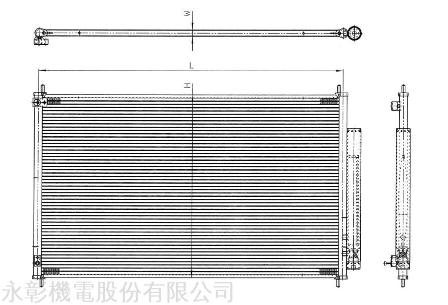 A/C Condenser-DPI#3771 Condenser - HONDA PILOT | Taiwantrade.com