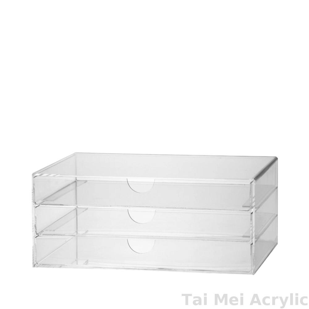 Acrylic 3-Drawer Chest-A4, desk accessories, stationary, office ...